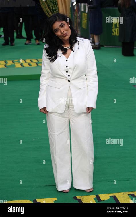 London Uk Nimra Bucha At The Polite Society Film Screening Curzon Cinema London 19th April