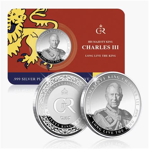 The Accession Of His Majesty King Charles Iii Commemorative Coin Silver