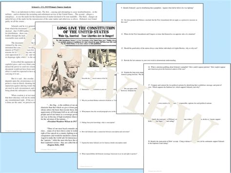 World War 1 Primary Source Analysis Bundle