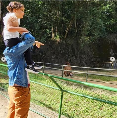 Sem Ticiane Pinheiro C Sar Tralli Mostra Passeio Com Filha Beb A Dois