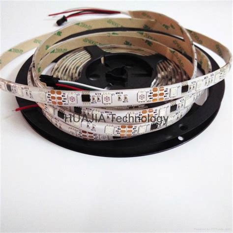 WS2811 Led Strip 48 Led M Addressable 5050SMD DC12v WS2811 Rgb Led Strip WS2811 48LED HUAJIA