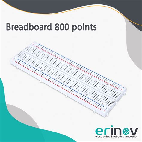 Breadboard 830 Points Erinov