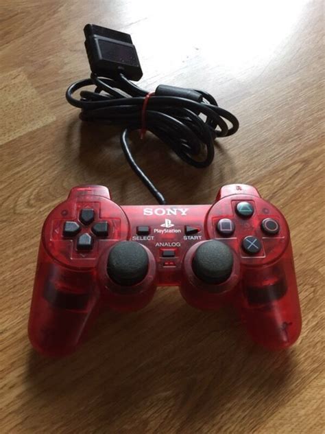 Sony Playstation 1 Red See Through Controller Ps1ps2 In Didcot