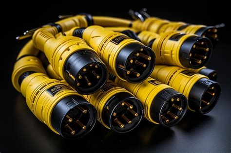 Premium Photo Electrical Connectivity Array Varied Cords And Adaptors Premium Photo Electrical Connectivity Array Varied Cords And Adaptors