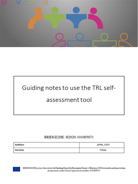 Trl Assessment Tool Guide Final Pdf