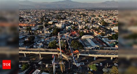 Protesters Demand Justice For Mexico Metro Crash Victims Times Of India