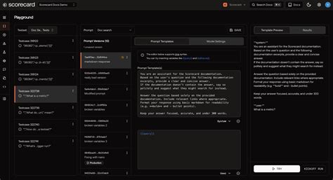 Playground Scorecard Docs