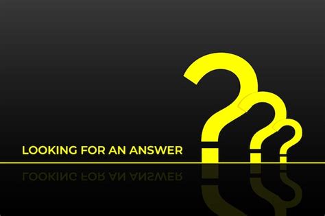 답을 찾고 물음표 배경 프리미엄 벡터