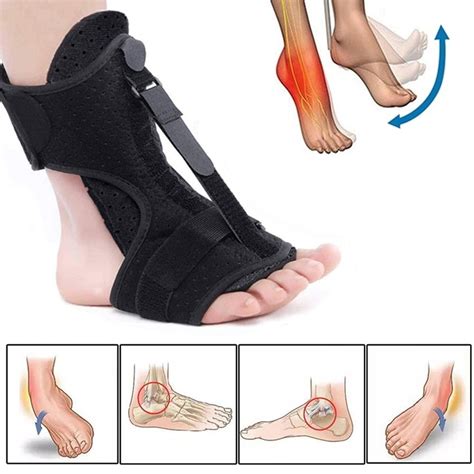 Foot Drop Orthosis Corrector Brace Ankle Support Plantar Fasciitis