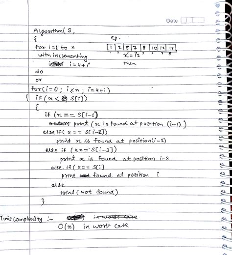 Solved A Write An Algorithm In Pseudo Code To Check If An Element X Is In Course Hero