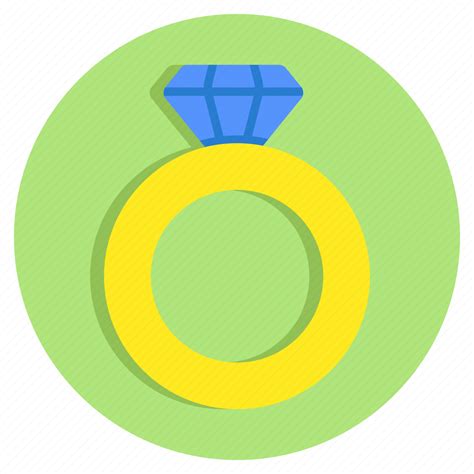 Diamond Ring Ringlet Jewel Ornament Engagement Icon Download On Iconfinder
