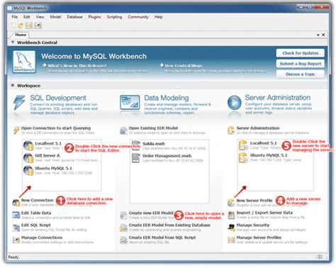MySQL MySQL Workbench 5 2 Quick Start Tutorial