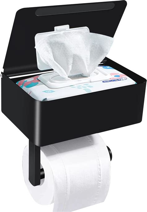 Dude Wipes Stash Box Toilet Paper And Flushable Wipes Xl Wall Mounted Holder