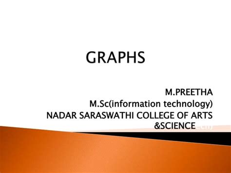 Graphs Ppt