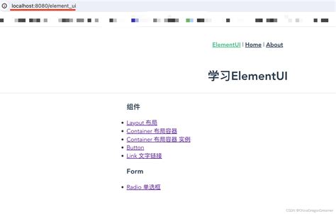 Elementui 组件：container 布局容器实例el Container布局 Csdn博客
