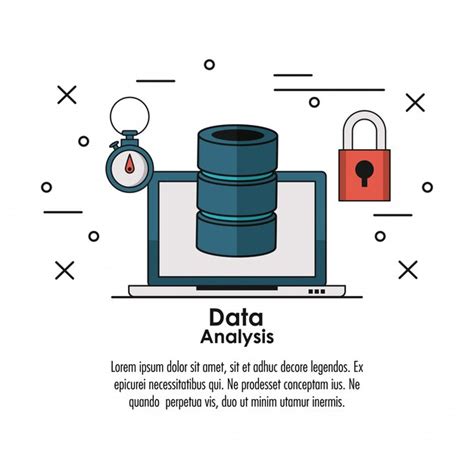 Premium Vector Data Analysis Infographic Concept