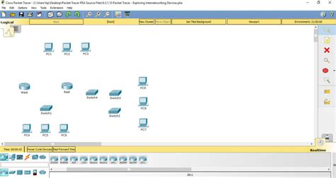 Packet Tracer Exploring Internetworking Devices Answers