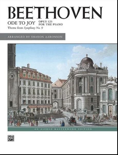 Ode To Joy Theme From Symphony No9 Op125 For Piano Musiklegende