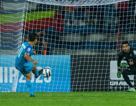 Unstoppable Sunil Chhetri Shines In Epic Showdown Vs Pak Rediff Sports