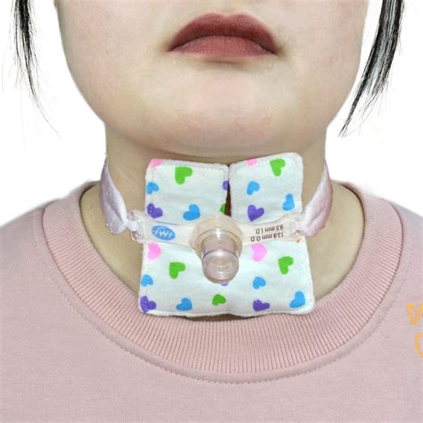 6 Pack Reusable Trach Tube Covers For Tracheostomy And Laryngectomy