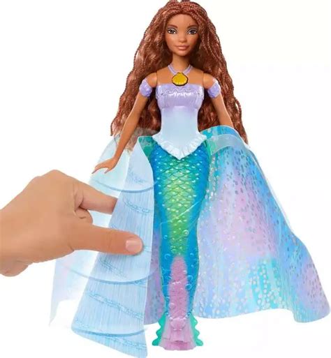 Disney The Little Mermaid Transforming Ariel Doll Mattel Toywiz