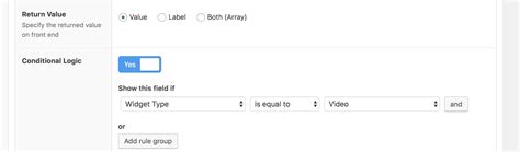 Conditional Logic Between Fields Not Working Acf Support