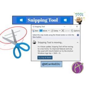 Snip It Using The FREE Windows Snipping Tool Teacher Tech With Alice Keeler