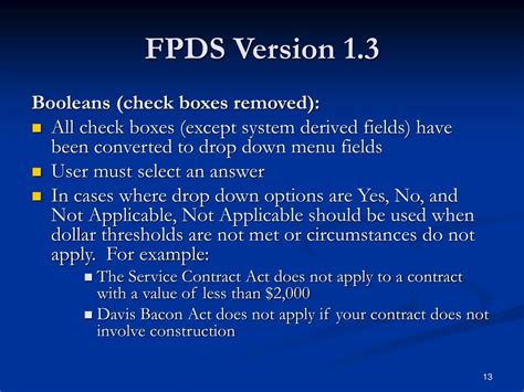 Ppt Federal Procurement Data System Fpds Version 1 3 Powerpoint