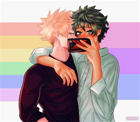 Bakudeku Bnha Bakudeku Yuri Bakudeku Cringe Fanart Bkdk Flag