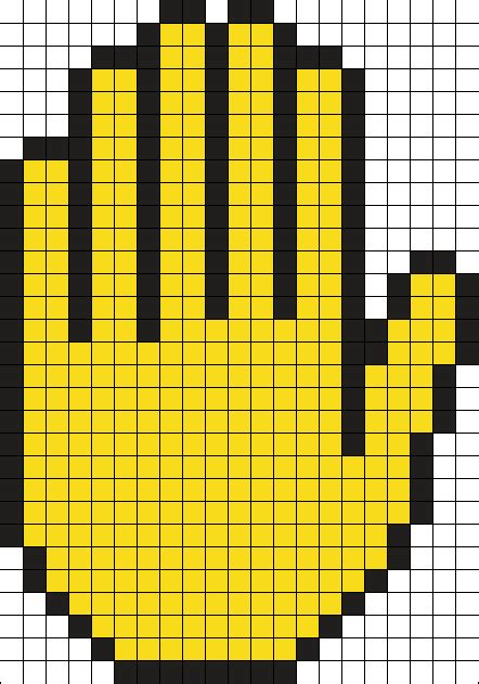 Sixer Gravity Falls Perler Bead Pattern Bead Sprites Characters