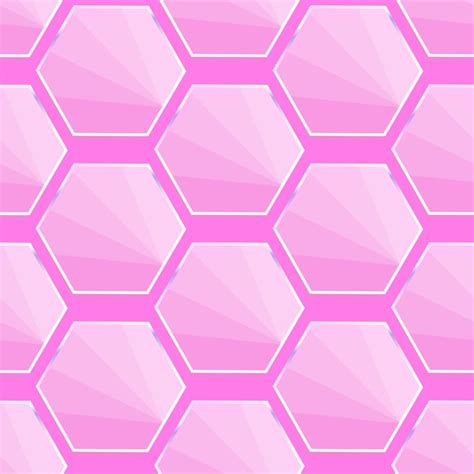 Premium Vector Pattern Glass Hexagon