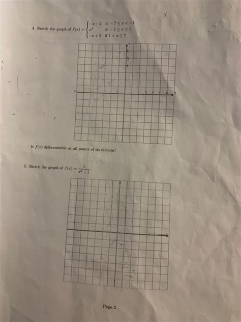 Solved Hello Can You Show Me How To Do These Graphing