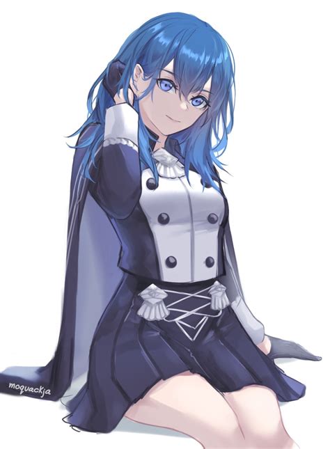 Safebooru 1girl Blue Eyes Breasts Byleth Fire Emblem Byleth Eisner