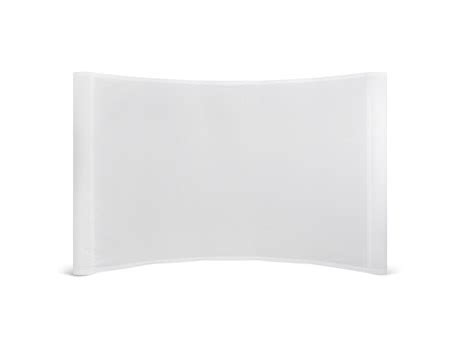 Curved Banner Wall With Wings 35m X 225m