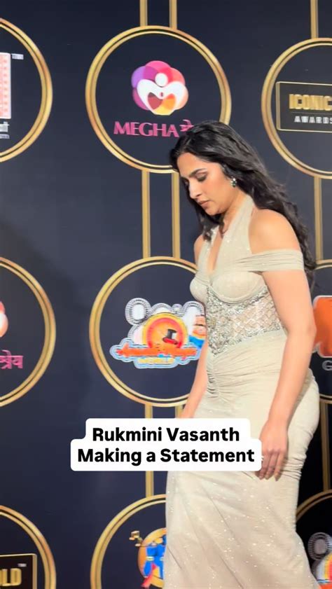 An Icon A Moment A Golden Night Welcoming Rukmini Vasanth To The