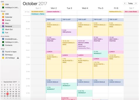 Work from Home Daily Schedule Template