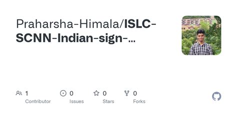 Github Praharsha Himalaislc Scnn Indian Sign Language Classification