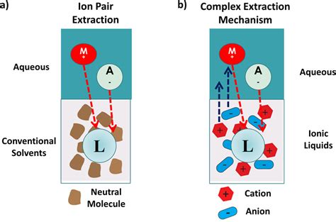 Liquidliquid Extractions Involving A Conventional Organic Solvents Download Scientific