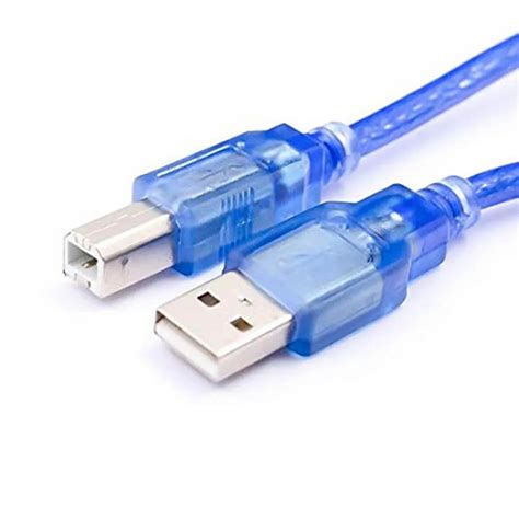 USB Cable For Arduino UNO MEGA 2560 USB A To USB B 50cm