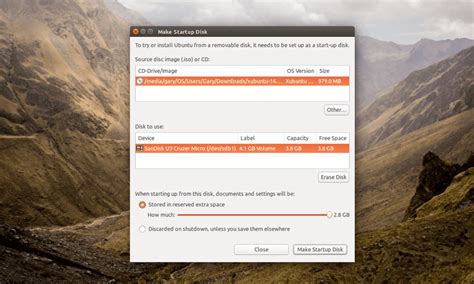 Creating A Persistent Bootable Xubuntu Usb Drive