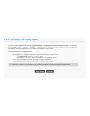 Lab 3 4 8 Troubleshoot IP configuration 2 png 3 4 8 Troubleshoot IP Conﬁguration 2 You are a