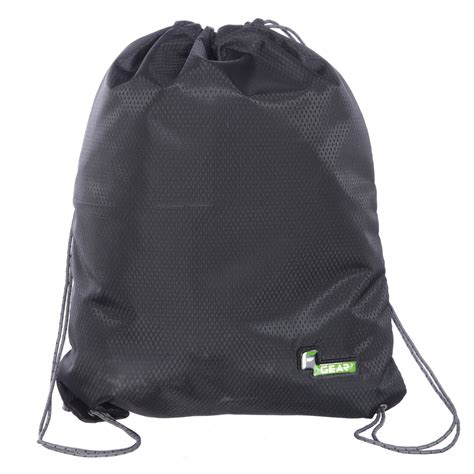 String V2 13l Black Drawstring Bag F