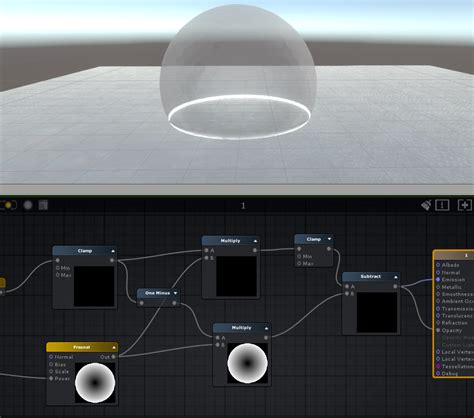 Unity 深度混合节点的使用shader 哔哩哔哩