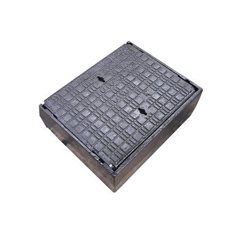 Custom Anti Theft Ductile Cast Iron Square Double Sealed Manhole Cover