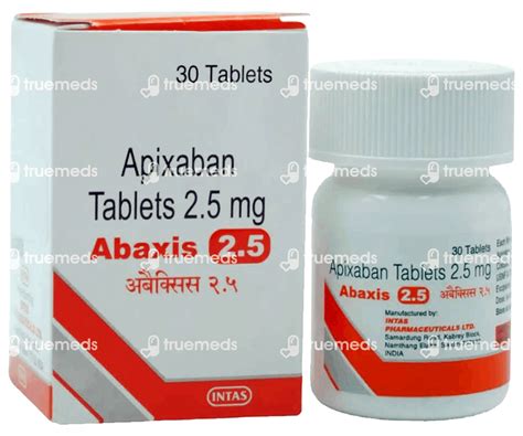 Abaxis 25 Mg Tablet 30 Uses Side Effects Dosage Price Truemeds