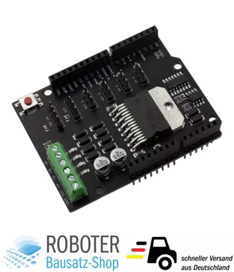 Motor Treiber Shield L298nh Für Arduino Uno R3 And Mega R3 Eur 1500