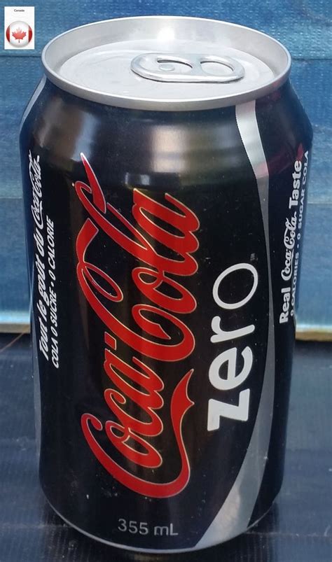 2007 Coke Zero 355ml Canadian Soda Can