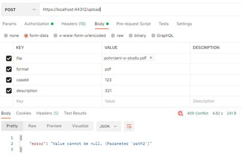 C Accepting Form Data In Asp Net Core Rest Api Stack Overflow