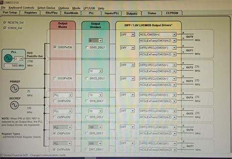Lmk03318 No Output After Working For A While Clock And Timing Forum Clock And Timing Ti E2e