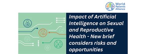Impact Of Artificial Intelligence On Sexual And Reproductive Health